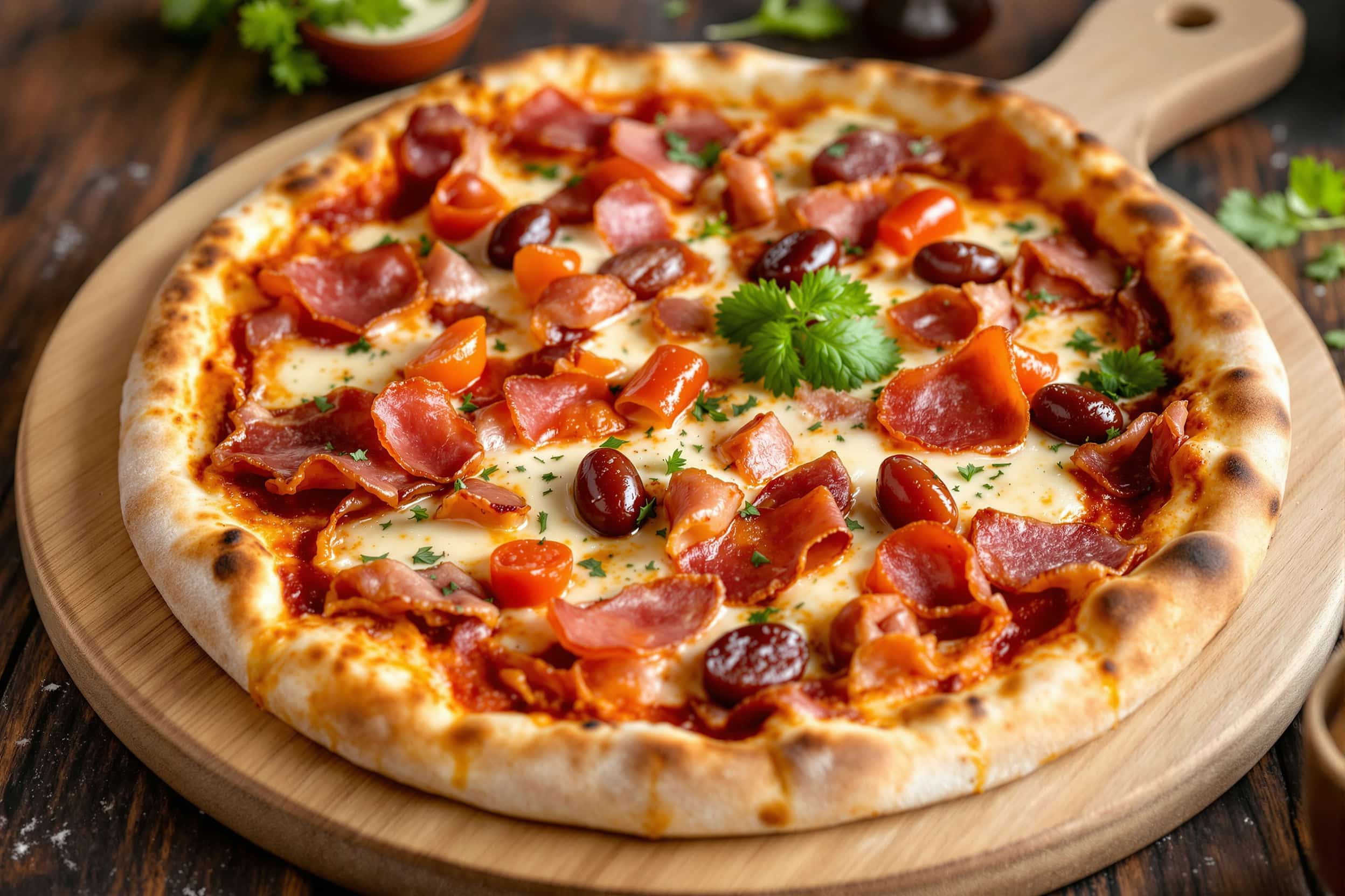 Recette de pizza cannibale - Delicha Pizza